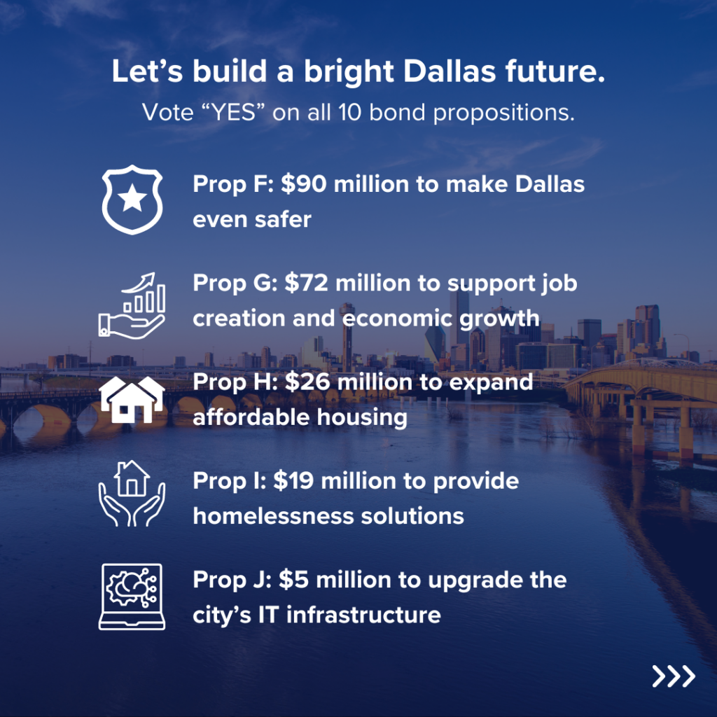 Invest in Dallas’ future in May 4 bond election | Dallas Regional Chamber