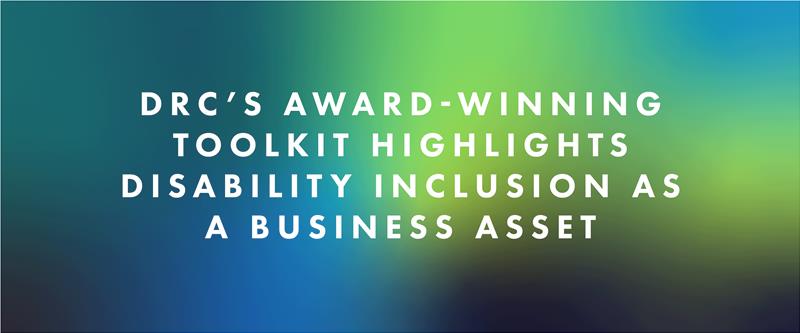 DRC’s award-winning toolkit highlights disability inclusion as a ...